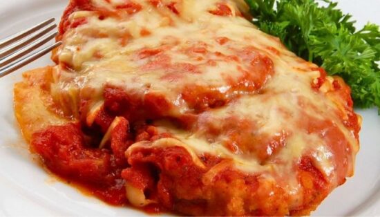 Como fazer frango parmegiana na panela! Receitinha deliciosa